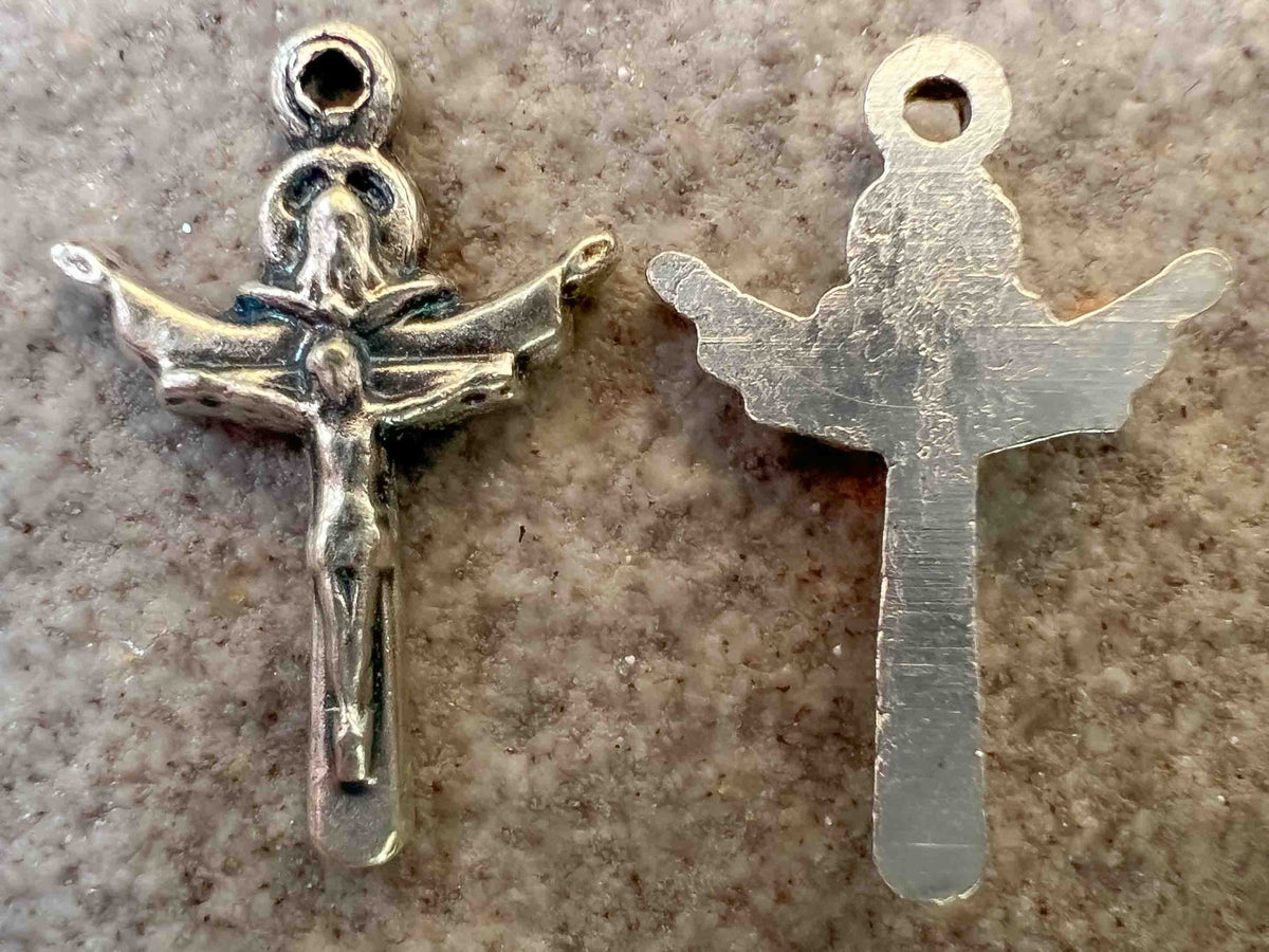 Holy Trinity Spirit Cross 15 pcs Pieces Bulk Pendant Charms Medals ...